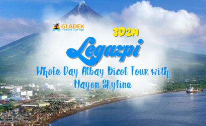LEGAZPI – Gladex Travel and Tours Corp.